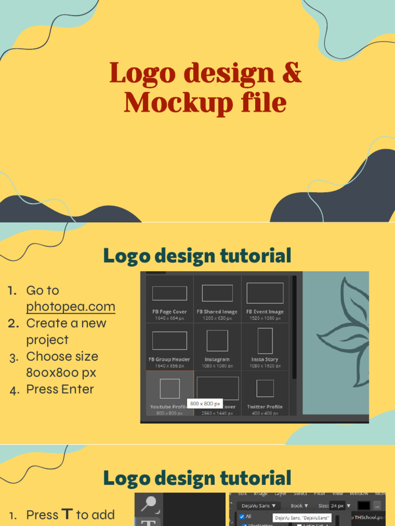 Logo Design - Mockup File | PDF