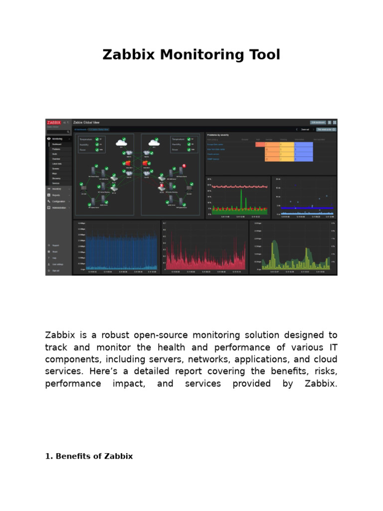 Zabbix Monitoring Tool | PDF | Cloud Computing | Computer Security