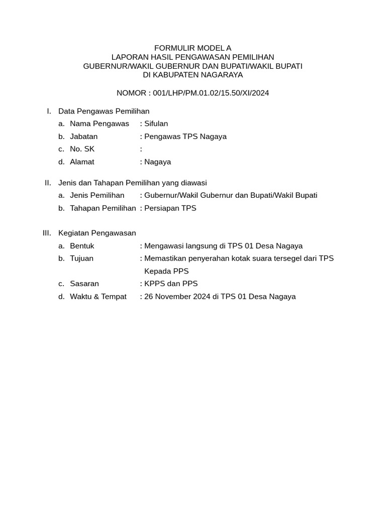 From A Pengawasan Pembuatan Tps Nagaya 2 | PDF