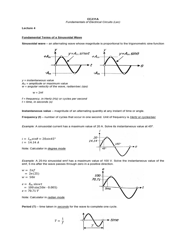 LEC-4_EE231A | PDF | Inductor | Ac Power