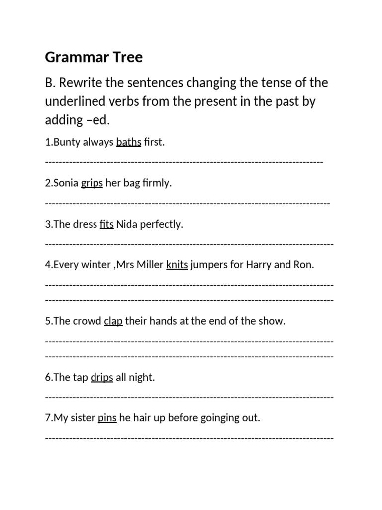 Grammar Tree | PDF | Grammar | Linguistics