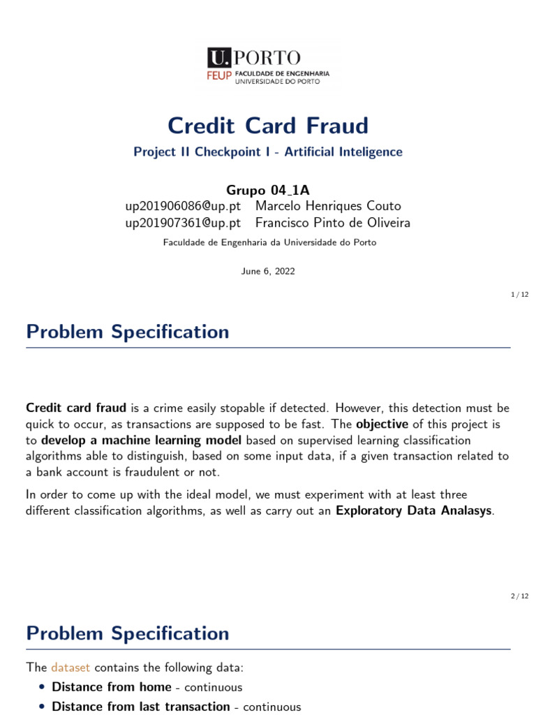 FinalPresentation | PDF | Data Analysis | Machine Learning
