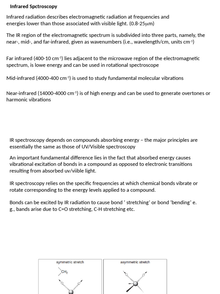 Infrared | PDF | Infrared Spectroscopy | Infrared