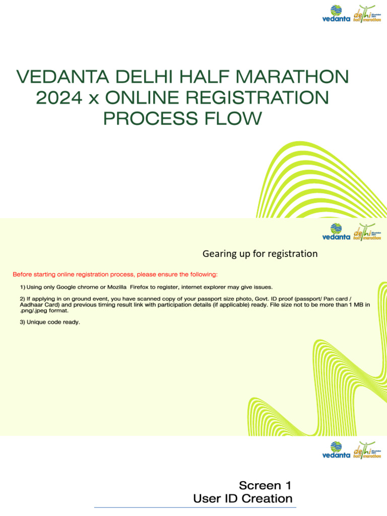 Registration Guide for Race Participants | PDF