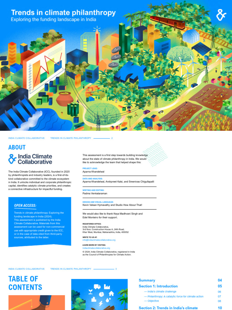 India Climate Collaborative_Trends in Climate Philanthropy Assessment ...