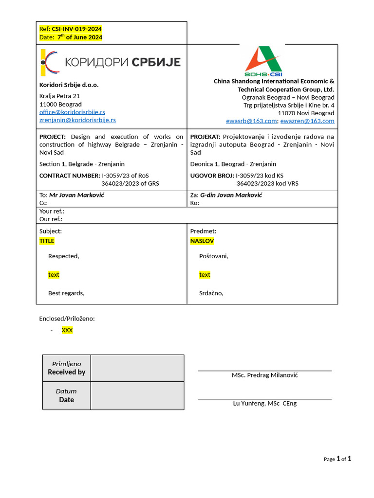 Csi Inv XXX 2024 XXX | PDF