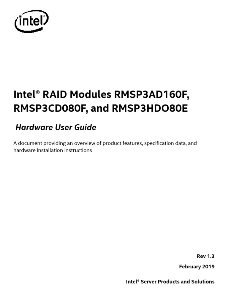 Tri Mode Modules Hardware User Guide | PDF | Bios | Computer Hardware