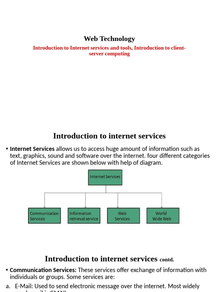 2 Client Server Computing | PDF | Internet | Client–Server Model
