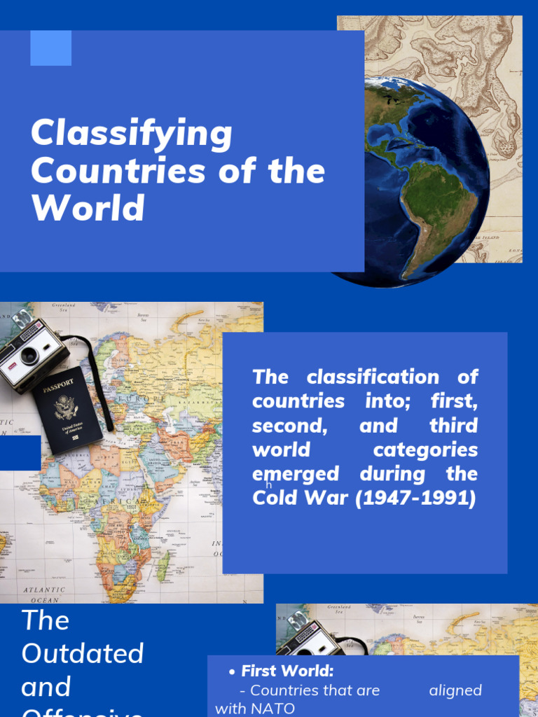 Classifying Countries of The World | PDF | Gross Domestic Product ...