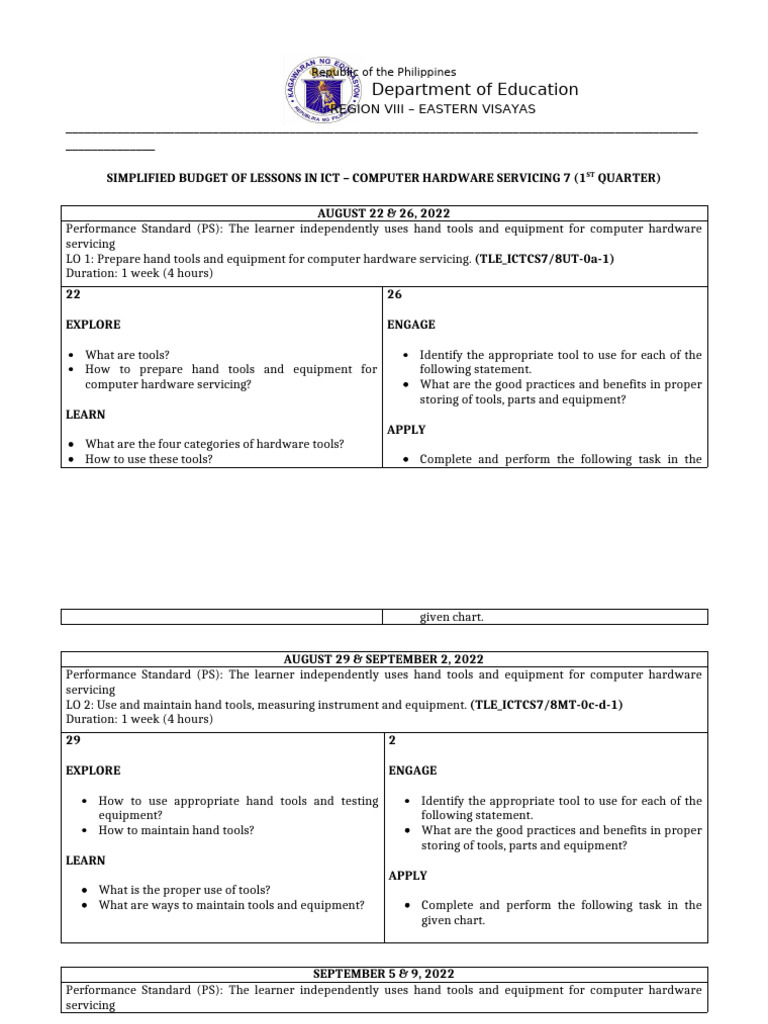 ICT Hardware Lessons for Students | PDF | Computer Science | Computing