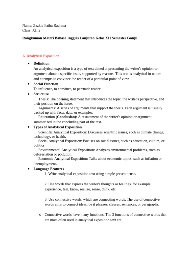 ZAZKIA FATHU RACHMA XII.2 - RangkumanBIGL | PDF | Riddle | Linguistics