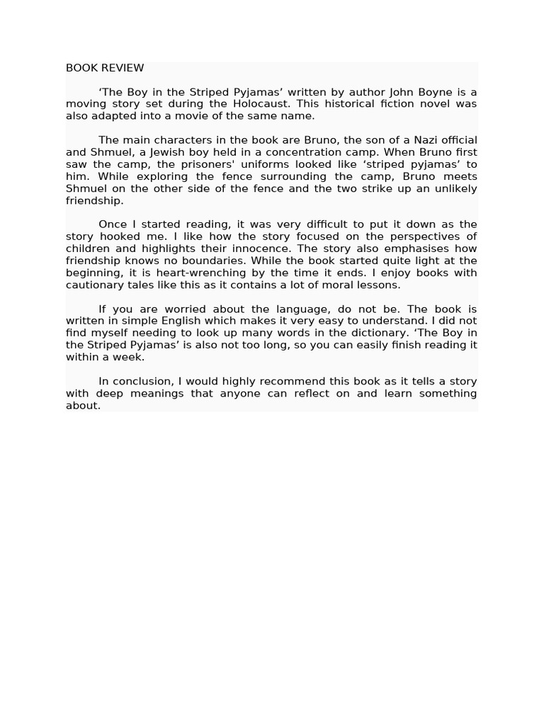 Heartfelt Holocaust Tale for All | PDF