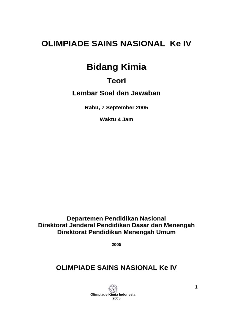 OSK 2005 | PDF