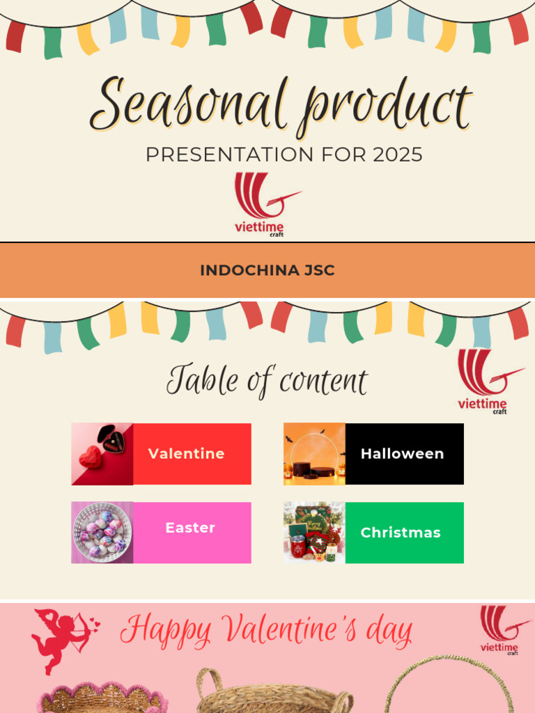 Seasonal Project - Indochina JSC | PDF