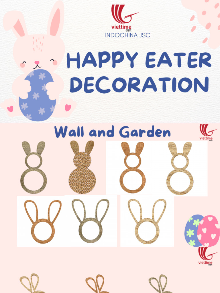 Decor - Happy Easter - Indochina Jsc | PDF
