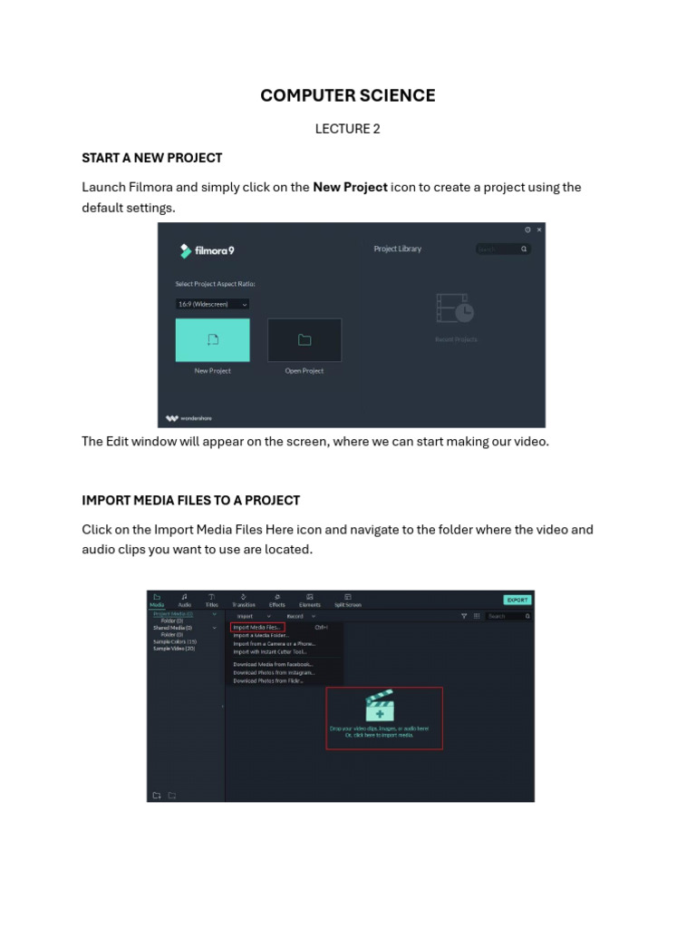 Lecture 2 Filmora | PDF | Icon (Computing) | Computer File