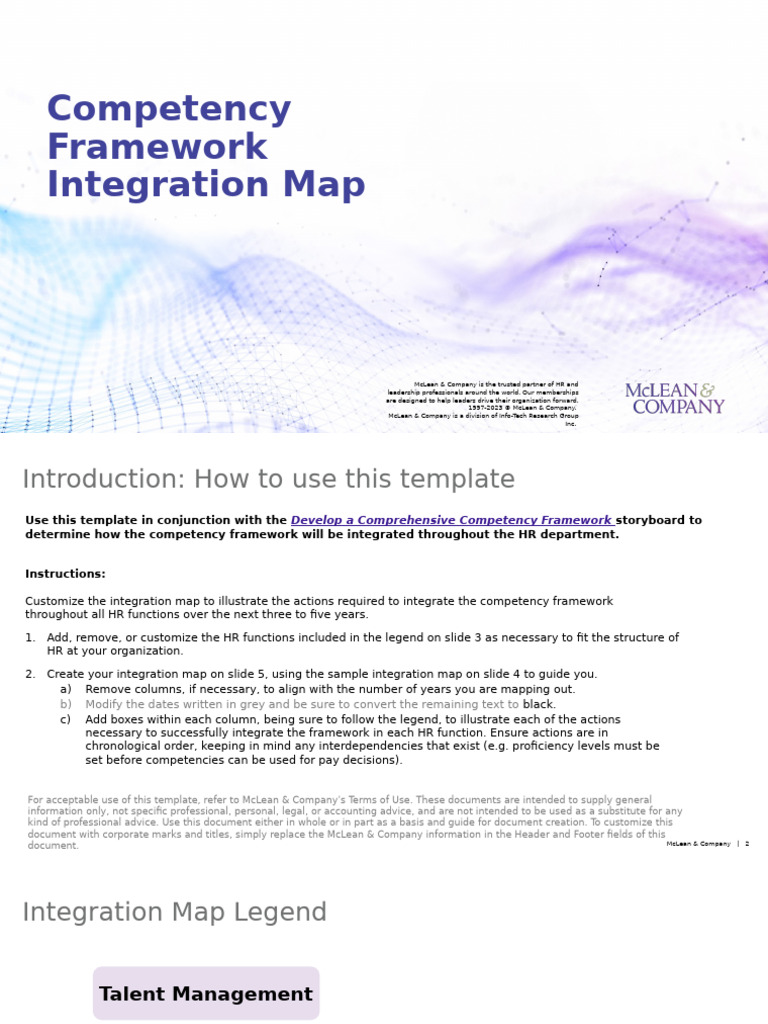 Competency Framework Integration Guide | PDF | Human Resource ...