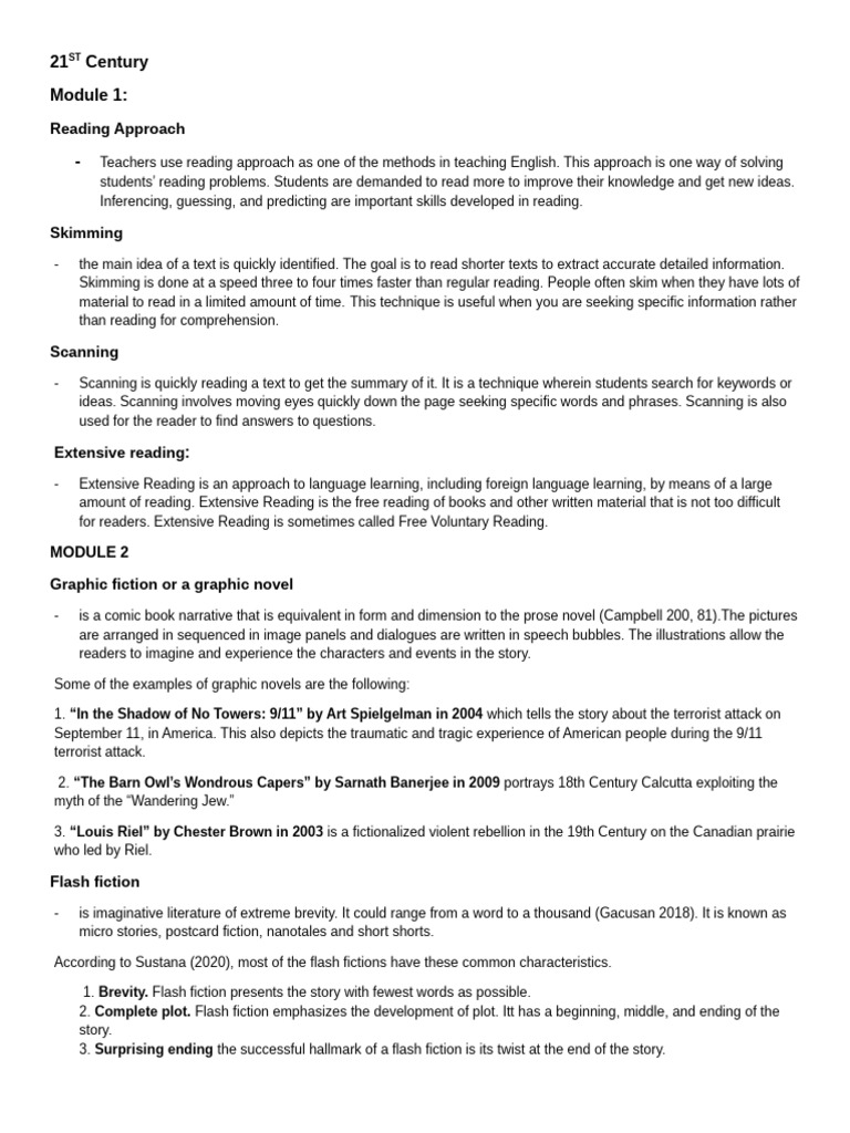 21ST-Century | PDF | Multimedia | Speed Reading