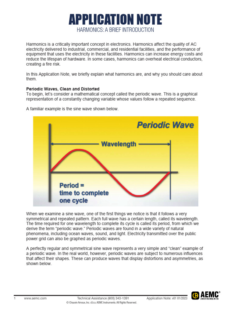 APP-Harmonics | PDF | Waves | Electronic Engineering