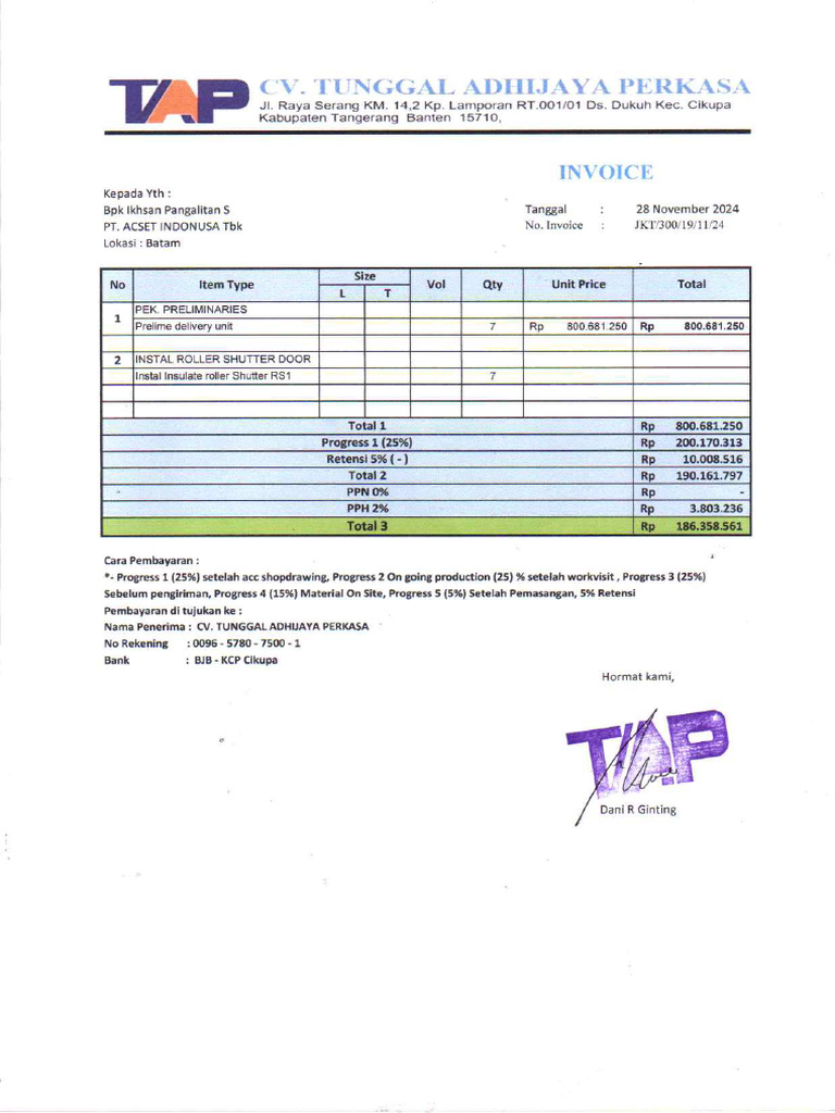 Invoice Kwitansi-1 | PDF