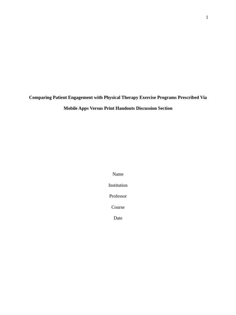 Sravanthi Discussion Section.edited (1) | PDF | Physical Therapy ... Sravanthi Discussion Section.edited (1) | PDF | Physical Therapy ...