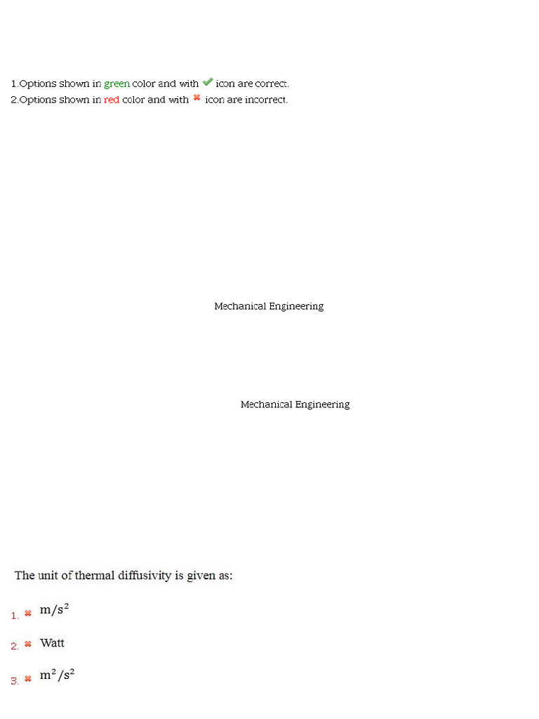 CGPSC Ae Mechanical Question Paper 92 | PDF