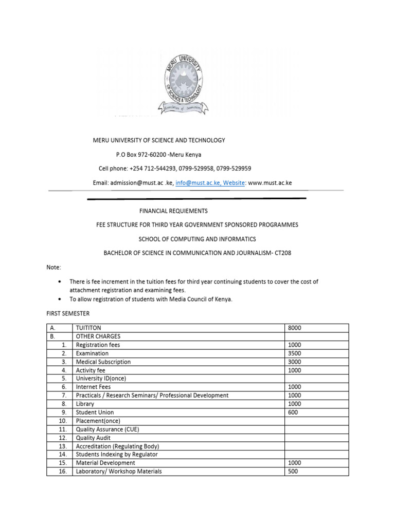 Bachelor of Science in Communication and Journalism-GOK | PDF
