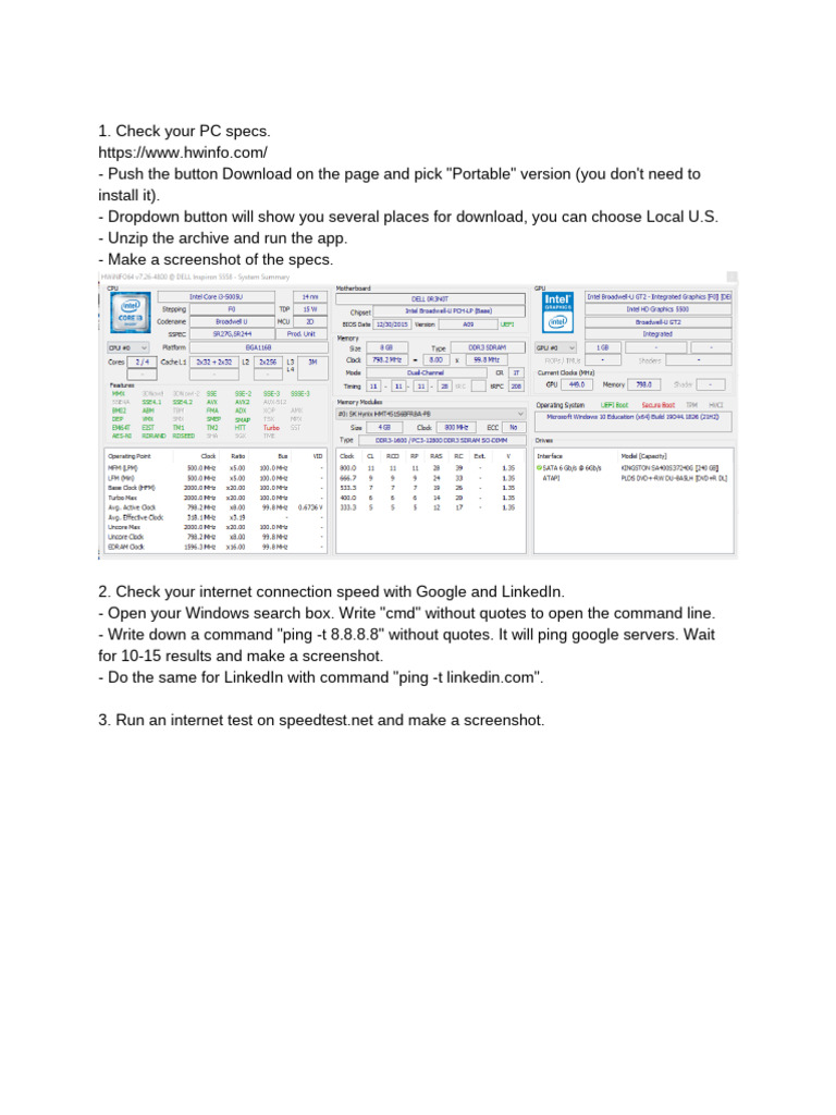 PC Test (English) | PDF