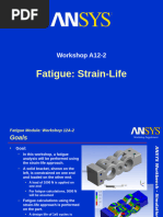 ANSYS Fatigue Analysis Tutorial | PDF | Fatigue (Material) | Stress ...