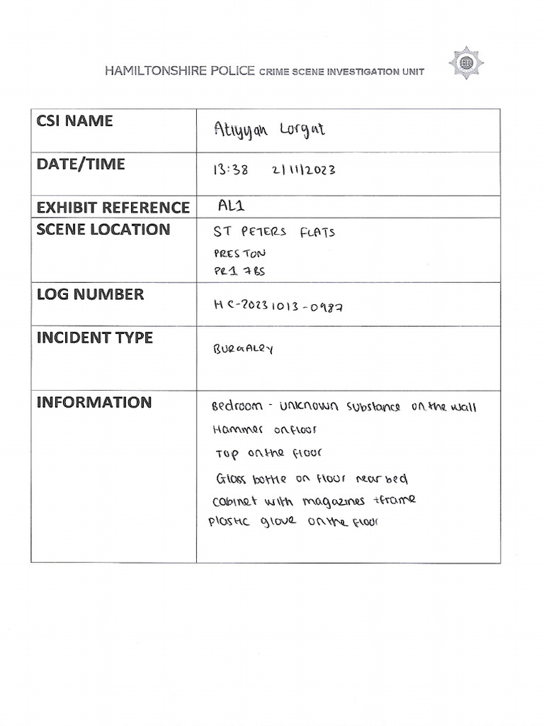 Scene Paper 1 | PDF