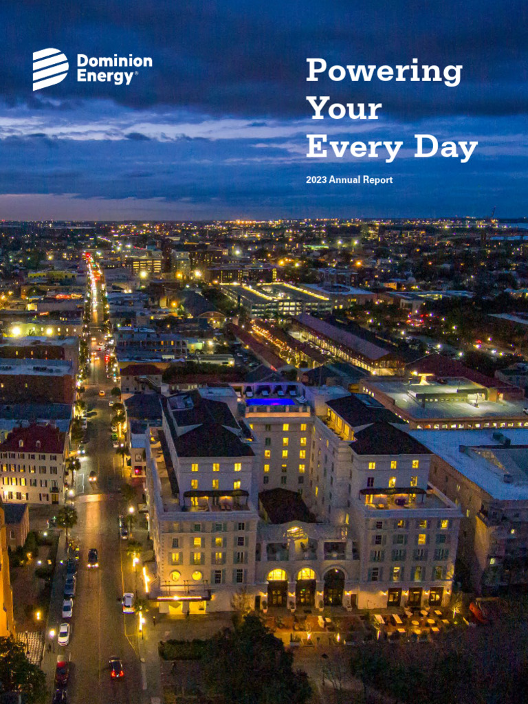 Dominion Energy 2023 Annual Report and Annual Report On Form 10 K 1 ...