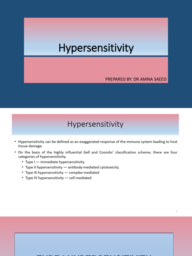 Type of HyperSensitivity | PDF | Macrophage | Antigen