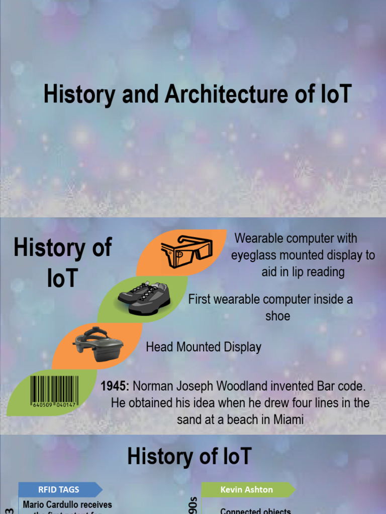 IoT History & Architecture Guide | PDF | Internet Of Things | Computer ...