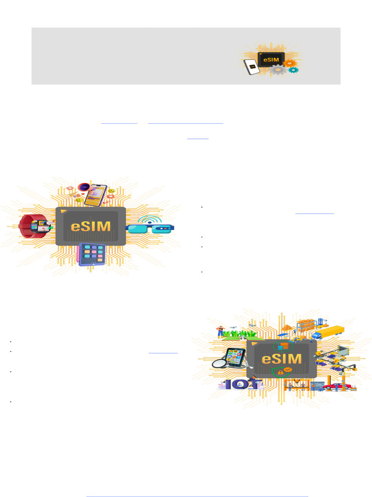 Navigating The Waves of Connectivity - Consumer ESIM vs. M2M ESIM | PDF ...