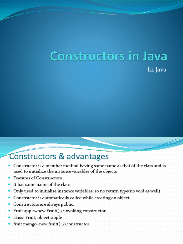 7.constructors 2024 25 - 3 | PDF