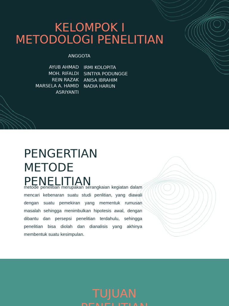 ppt metodologi penelitian | PDF