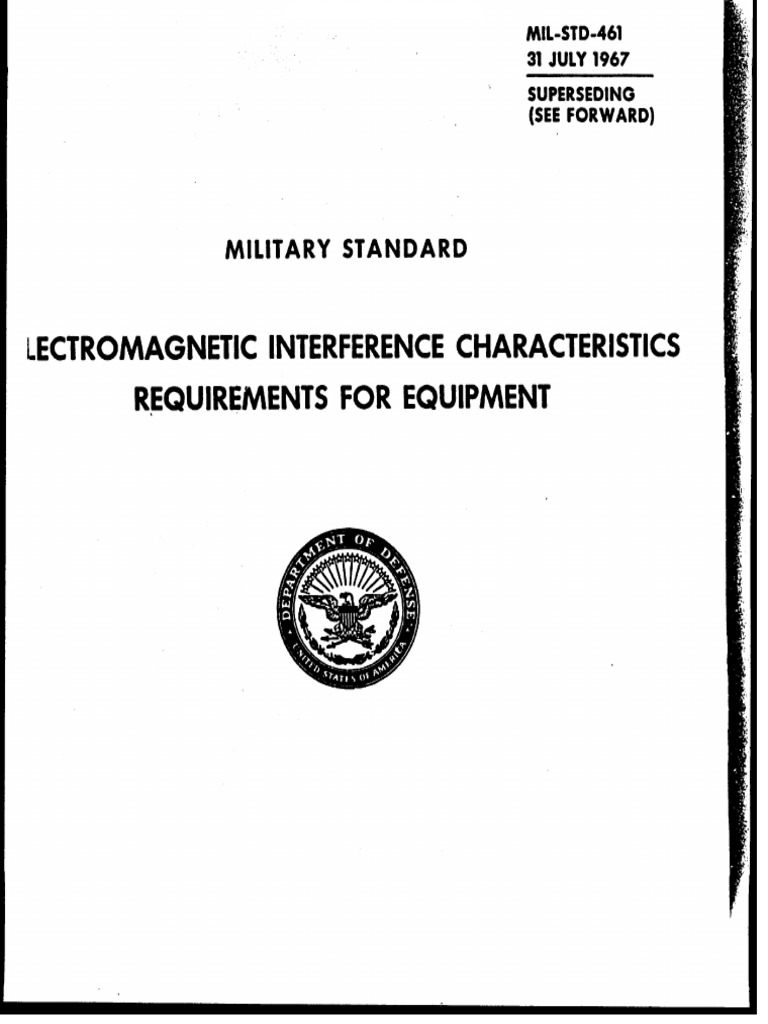 Mil STD 461 | PDF