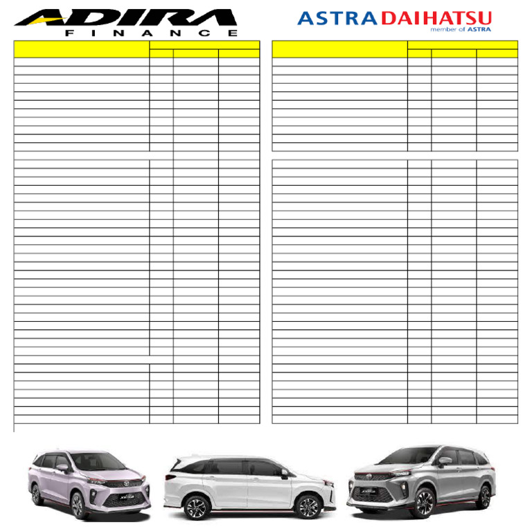 Paket Adira Xenia | PDF