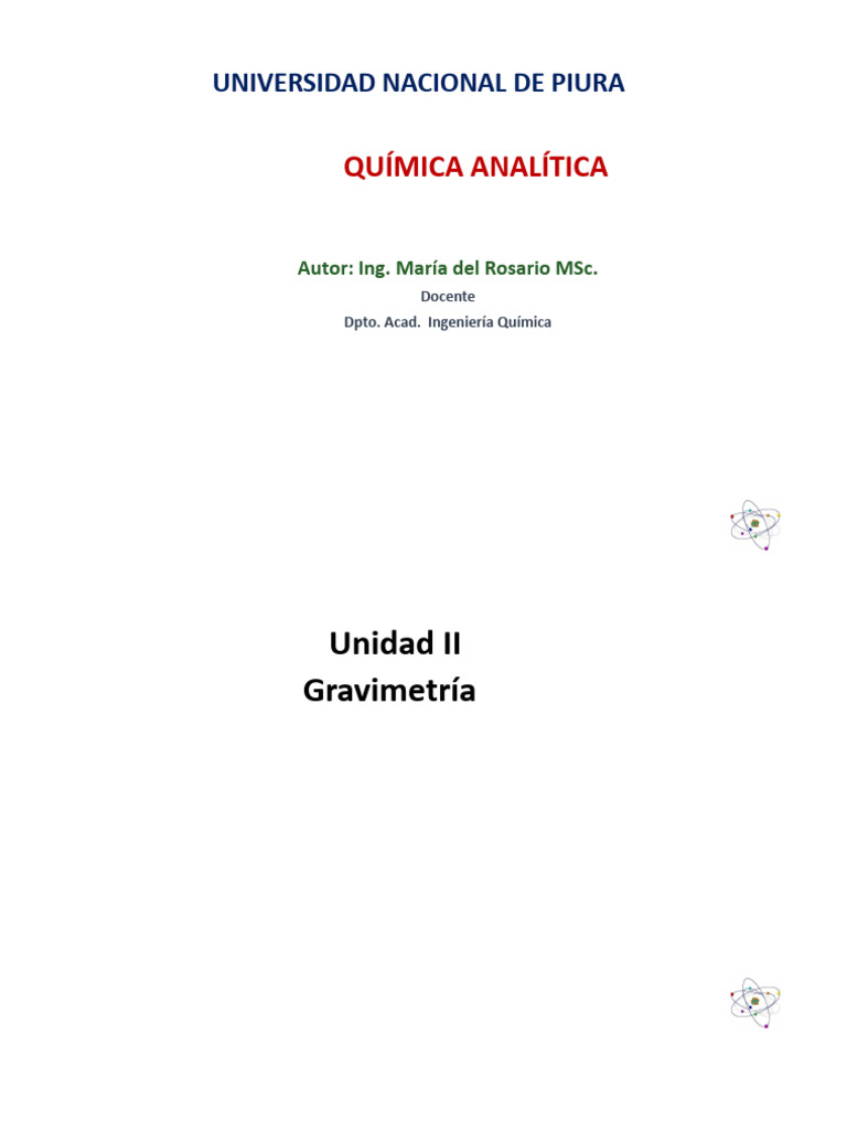 Gravimetría: Precipitantes Orgánicos y Cálculos de BaO y BaSO4 | PDF ...