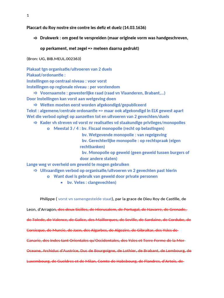 7.HT.2024.25.Defiz Et Duelz - LES, 1636 | PDF