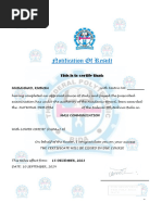 Ond Certificate PDF | PDF