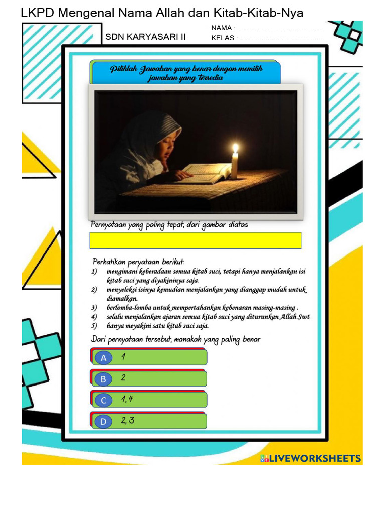 LKPD Pai Bab 2 | PDF