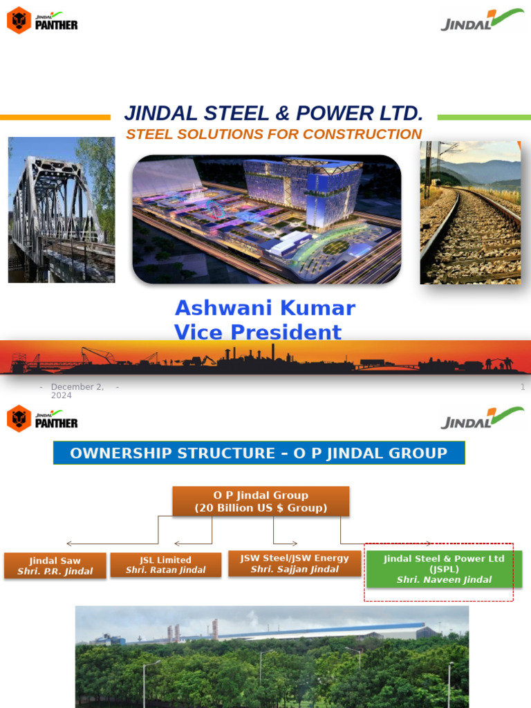 GHTH Presentation JSPL | PDF | Concrete | Structural Engineering