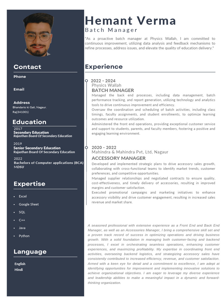 Black White Minimalist CV Resume | PDF | Strategic Planning | Business