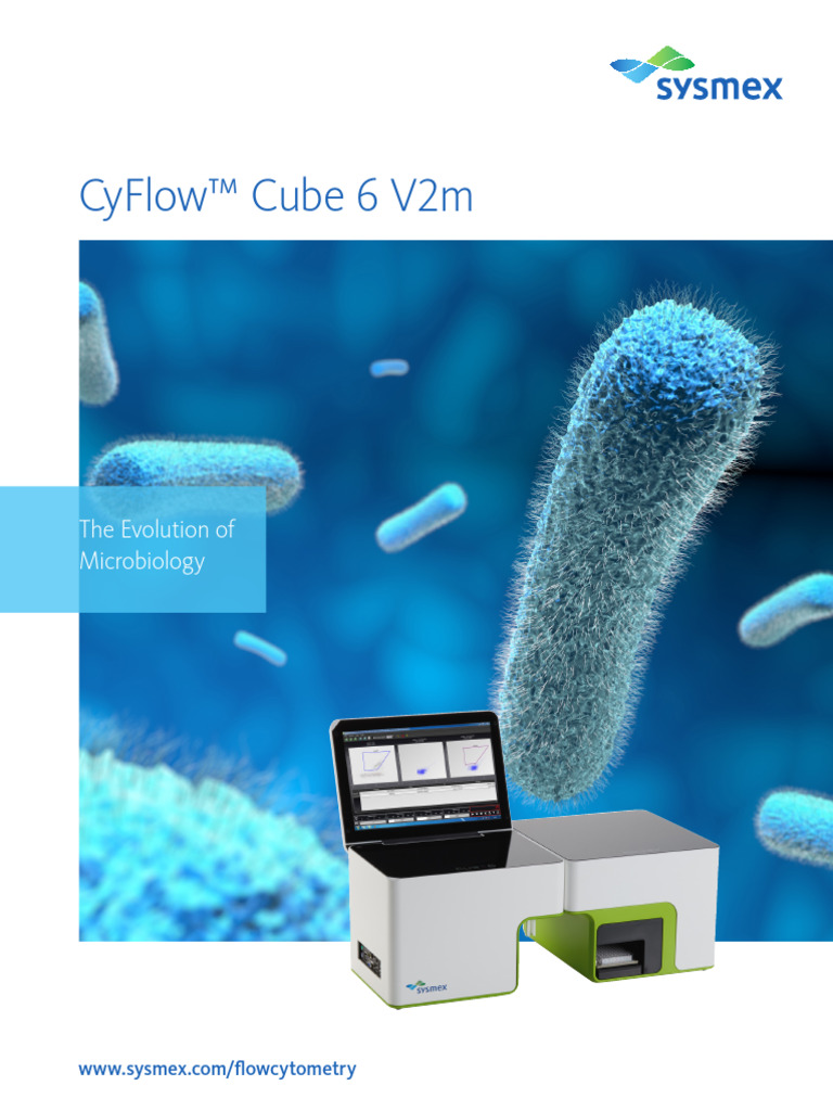 Cyflow Cube 6v2m Brochure - en | PDF | Flow Cytometry | Laboratory ...