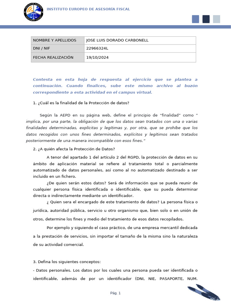 Ejercicio Unidad Didactica 2 | PDF