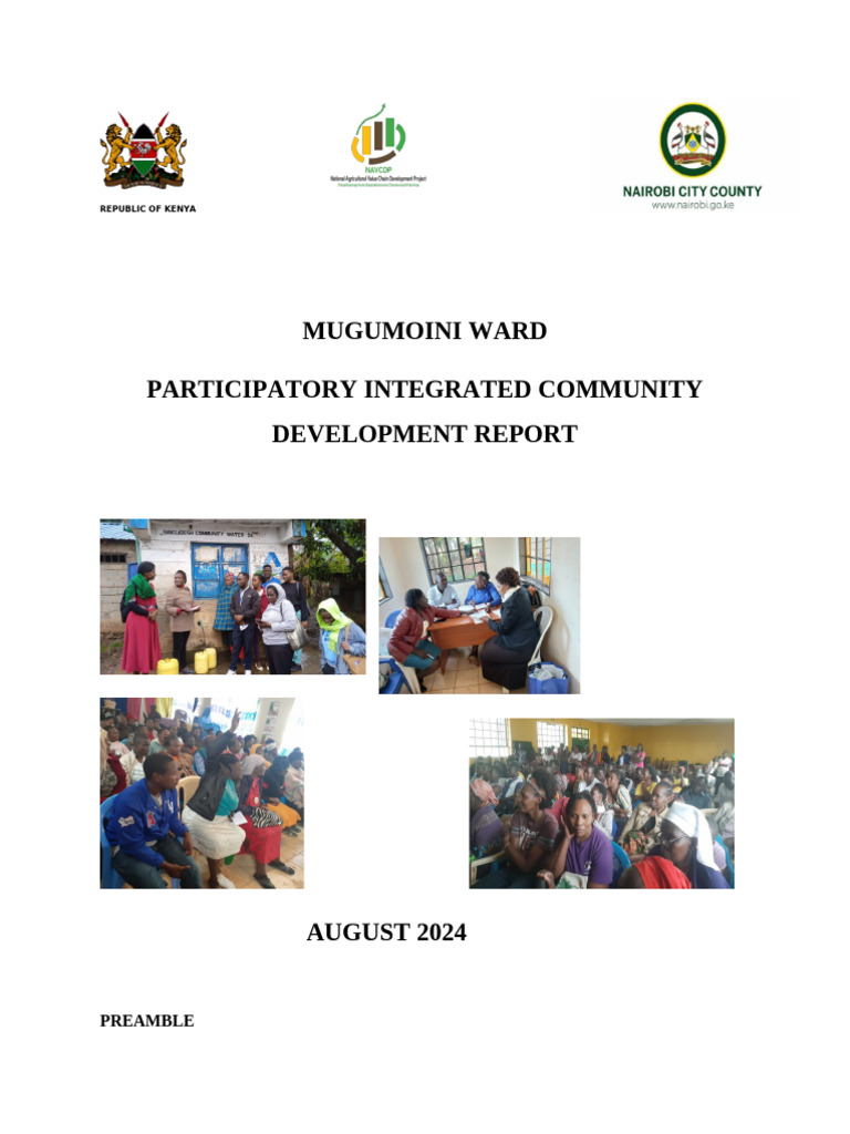 PICD Report Draft 1 | PDF | Agriculture | Market (Economics)