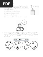 Unit 5 AP Chemistry MCQ Practice | PDF | Reaction Rate | Chemical Reactions