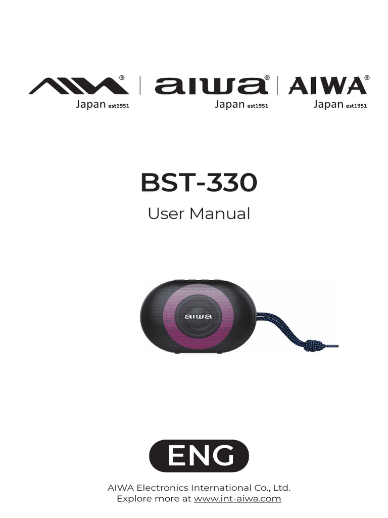 AIWA BST-330 User Manual & Safety Guide | PDF | Electricity ...