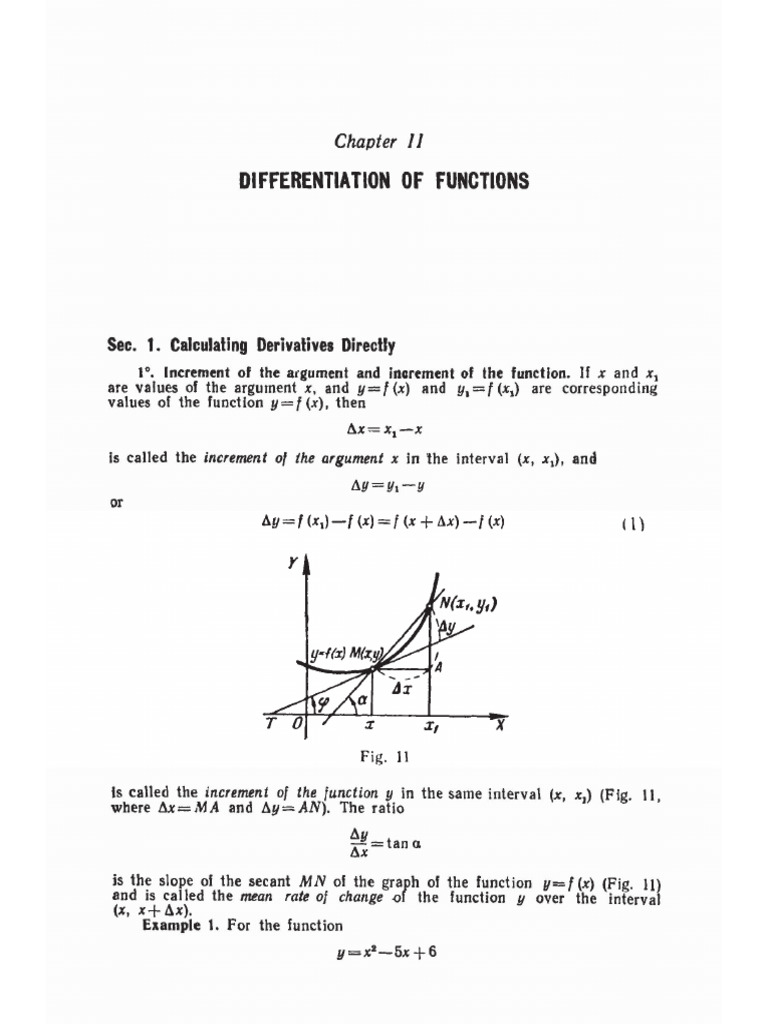 Demidovich.Problems in mathematical analysis-Derivatives | PDF
